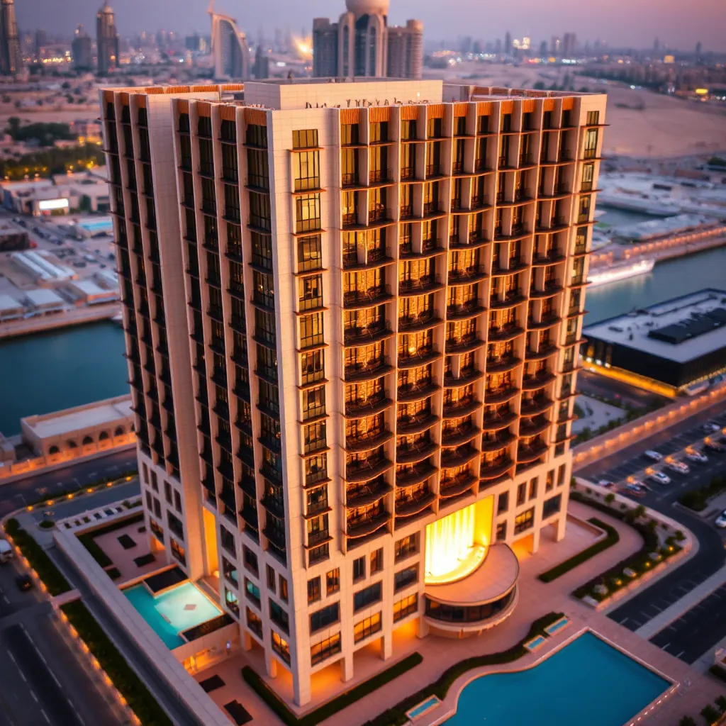 The Al Nakheel Building: An Architectural Landmark in Dubai