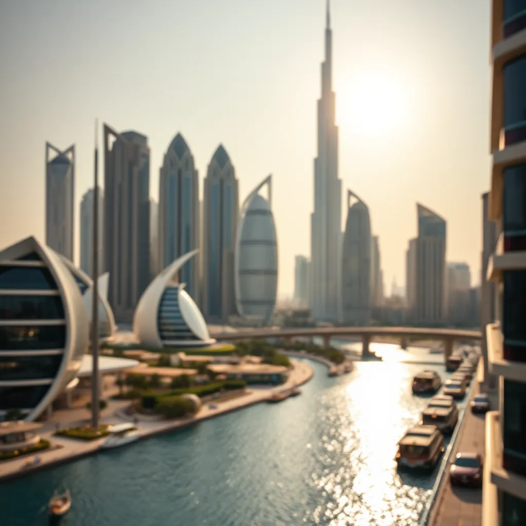 Exploring Dubai: A City Walk and Cinematic Adventure