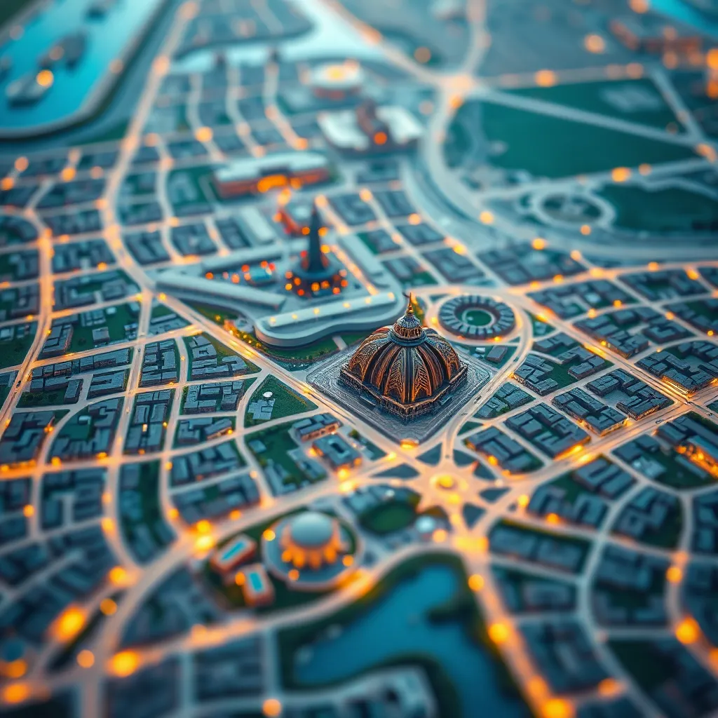 Exploring the International City Map of Dubai