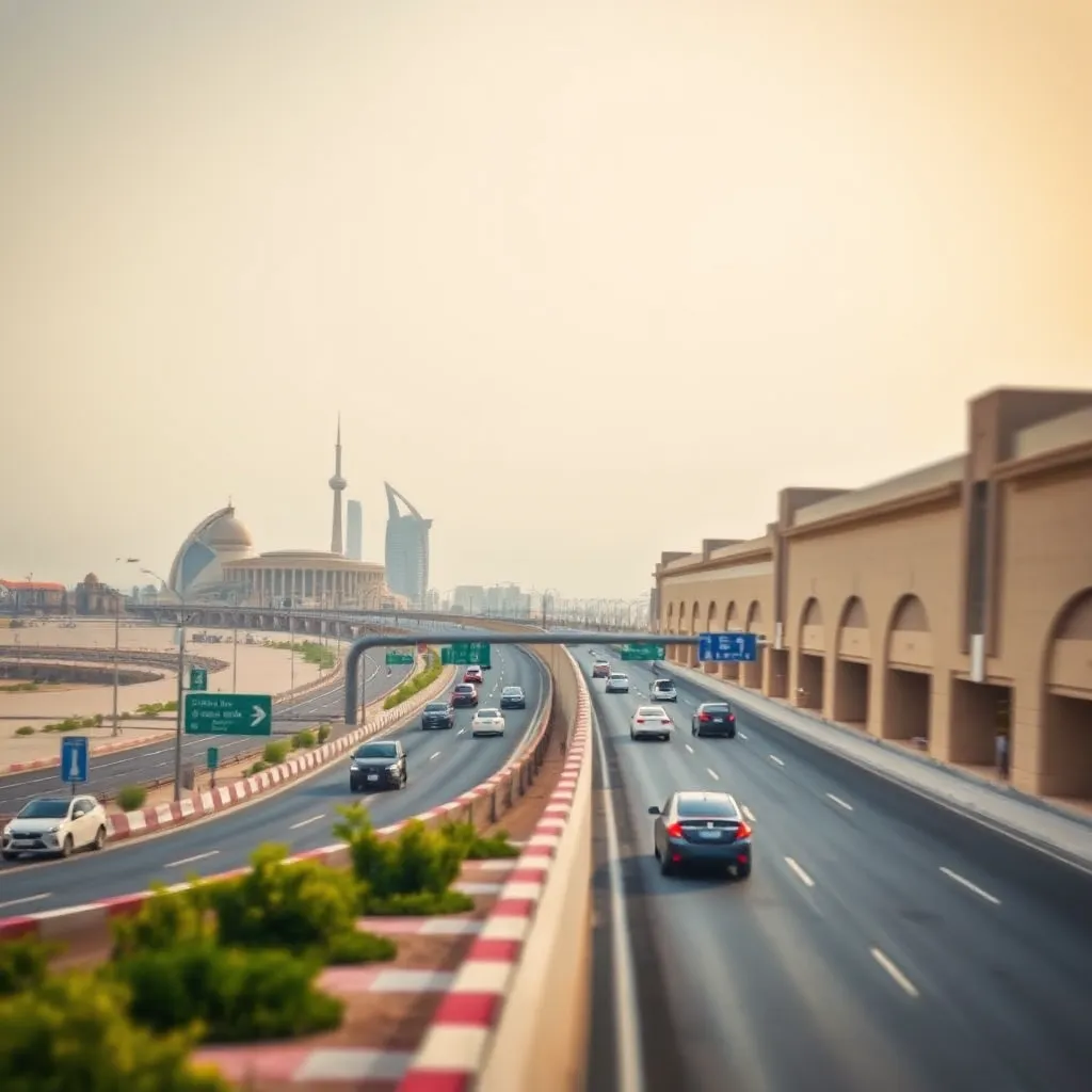 Exploring the E100 Route: Abu Dhabi to Dubai